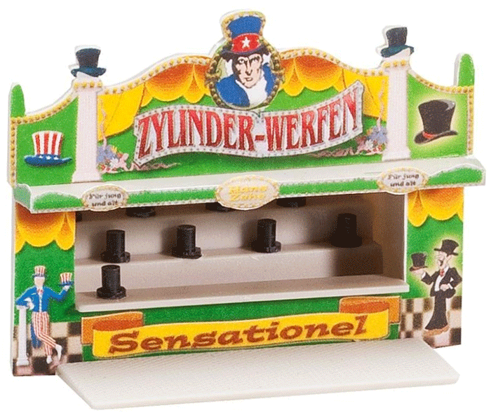 HO Scale - Faller - 140341 - Polyp Ride Kit with County Fair Acce...