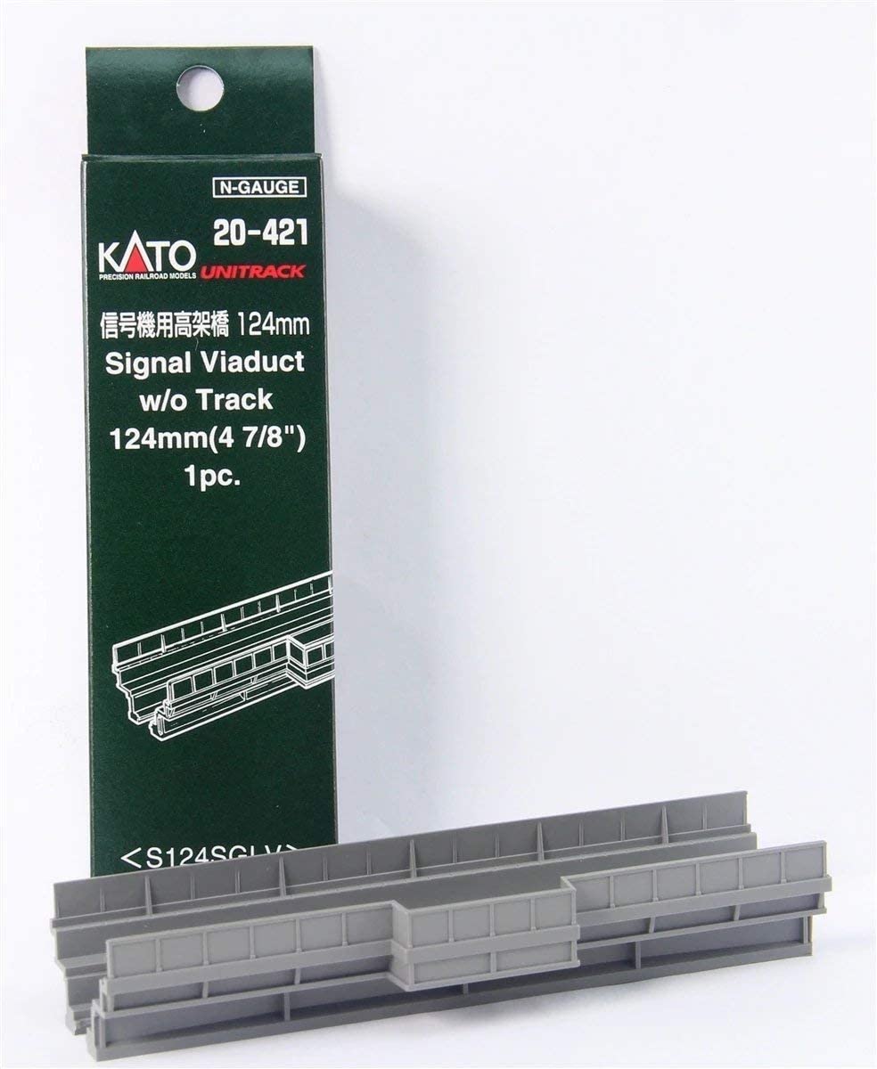 N Scale Kato 20 421 Track Straight Viaduct Single Trac N Scale Kato 20 421 Track Straight Viaduct Single Trac