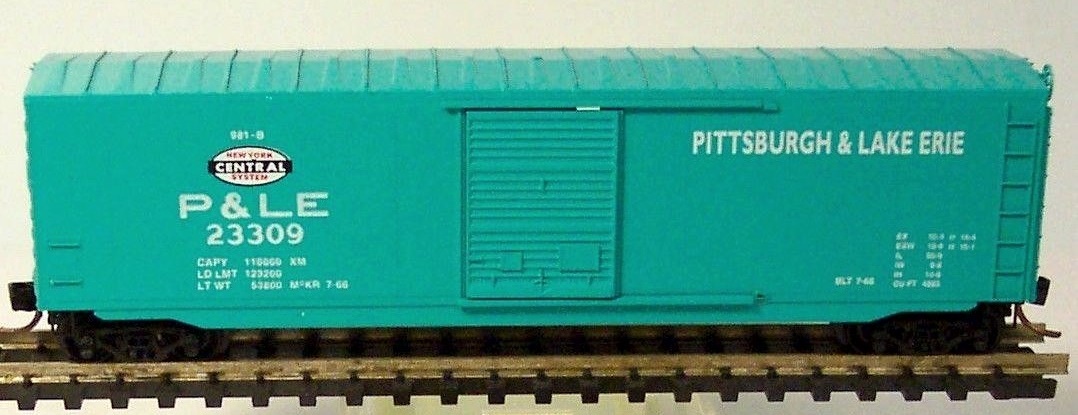 N Scale - The Freight Yard - 2460A - Boxcar, 50 Foot, PS-1 - Pitt...