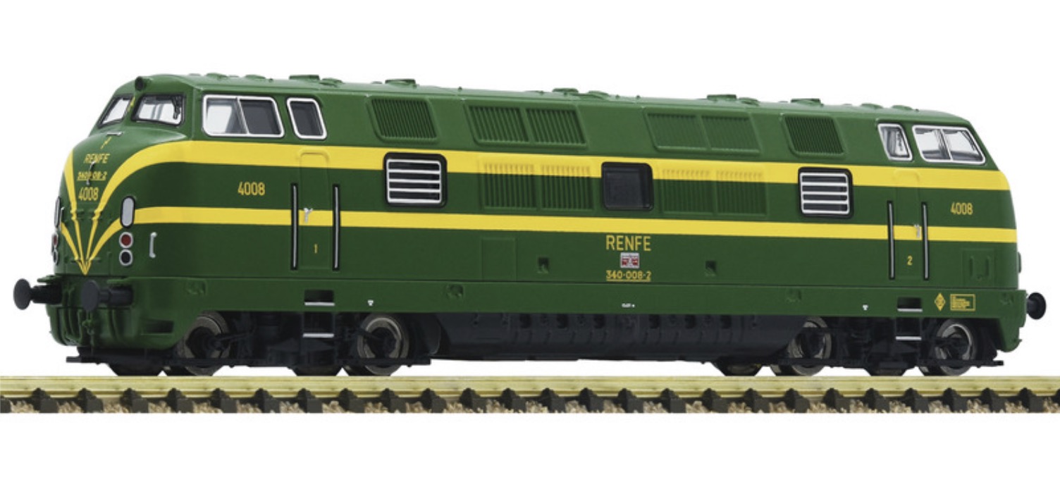 N Scale - Fleischmann - 725080 - Locomotive, Diesel, Class 340