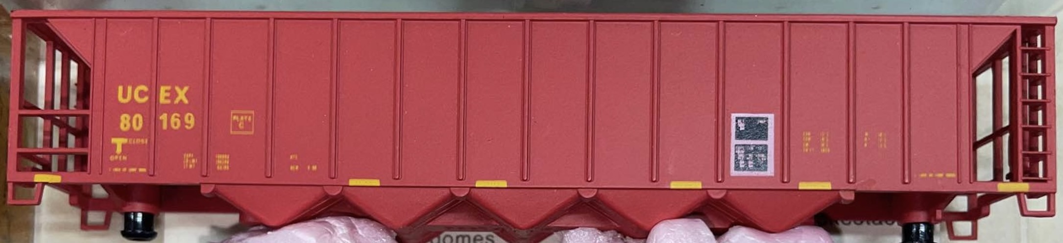 N Scale - Precision Masters - 1321-D - Open Hopper, 5-Bay Ortner ...