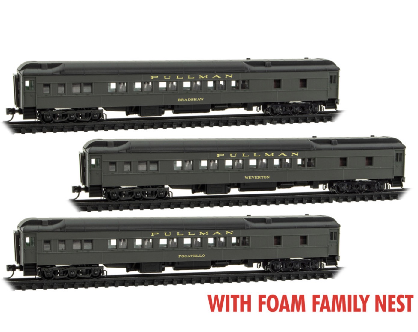 N Scale - Micro-Trains - 993 02 251 - Passenger Car, Heavyweight,...