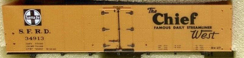 N Scale - InterMountain - 61106-03 - Reefer, 40 Foot, Steel, Sant...