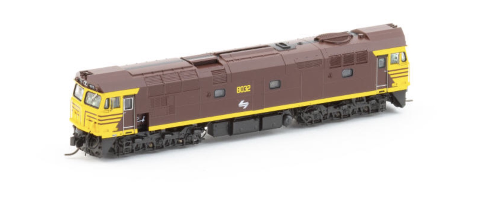 N Scale - Auscision Models - N80-4S - Locomotive, Diesel, Class 8...