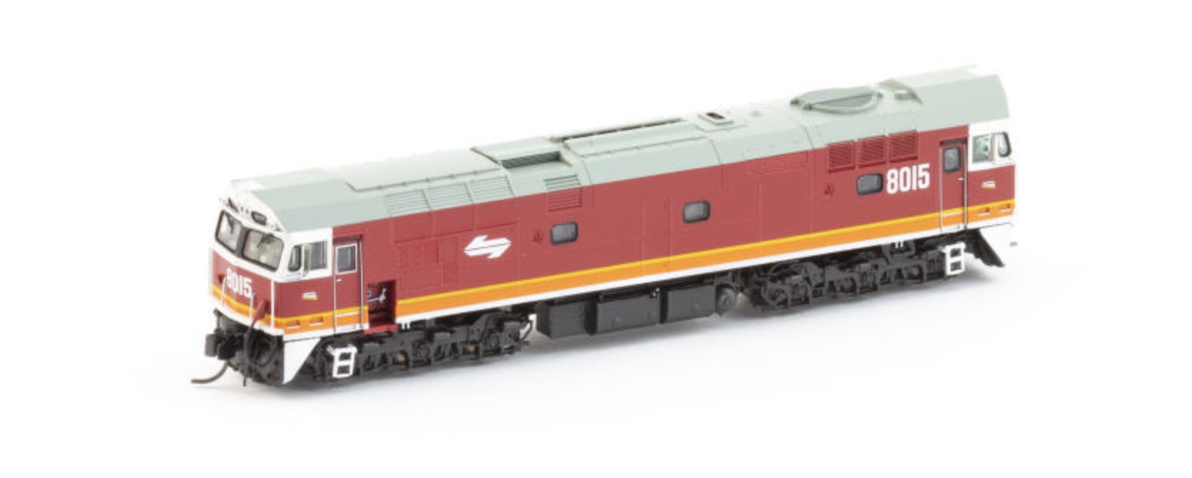 N Scale - Auscision Models - N80-7S - Locomotive, Diesel, Class 8...