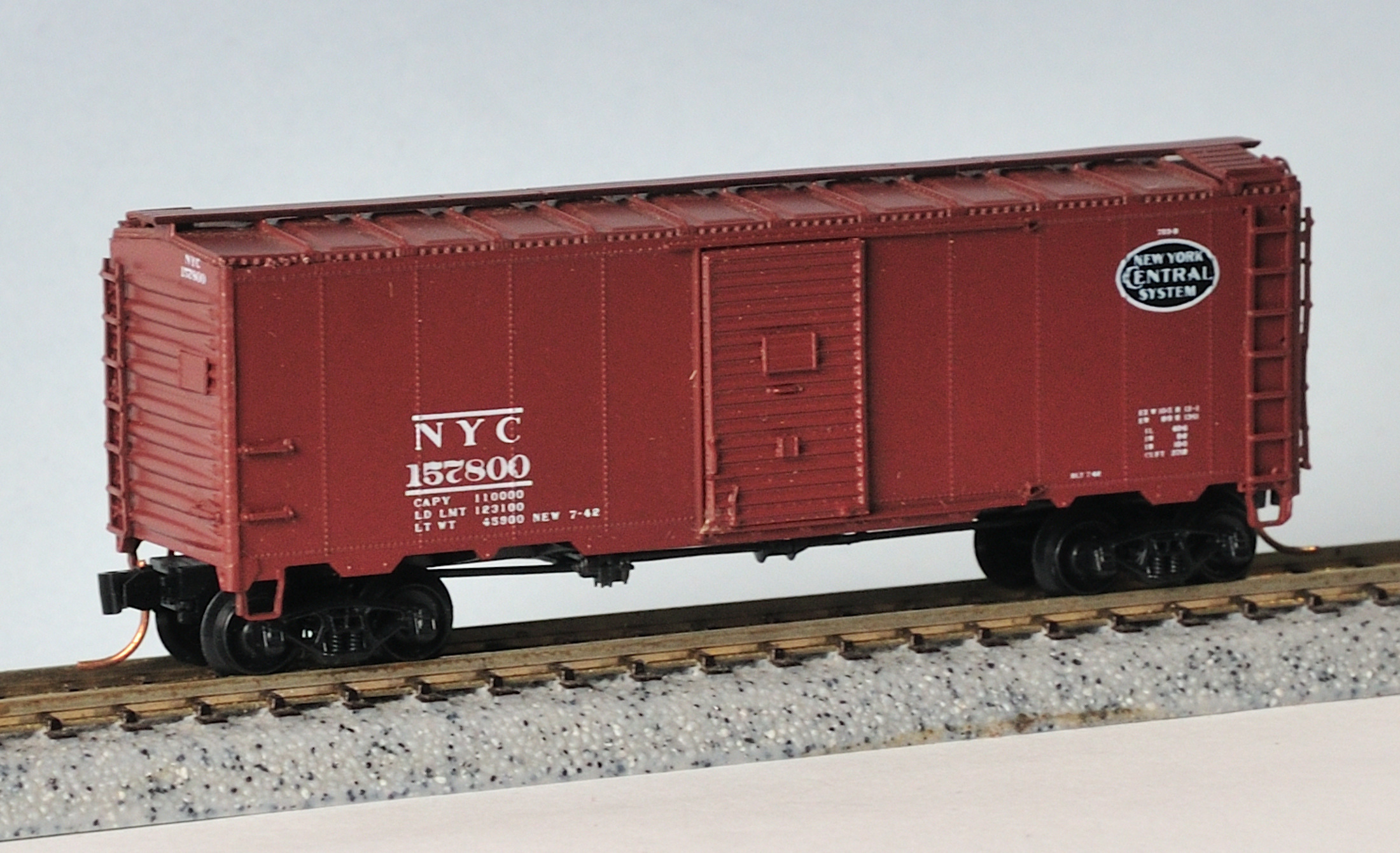N Scale - InterMountain - 60702-11 - Boxcar, 40 Foot, AAR 1937