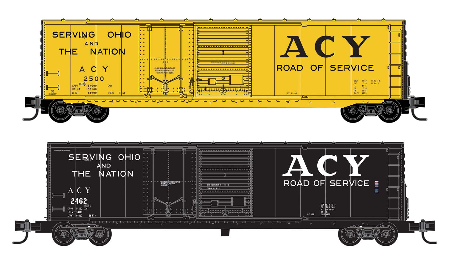 N Scale - Micro-Trains - 983 02 287 - Boxcar, 50 Foot, Steel - Ak...
