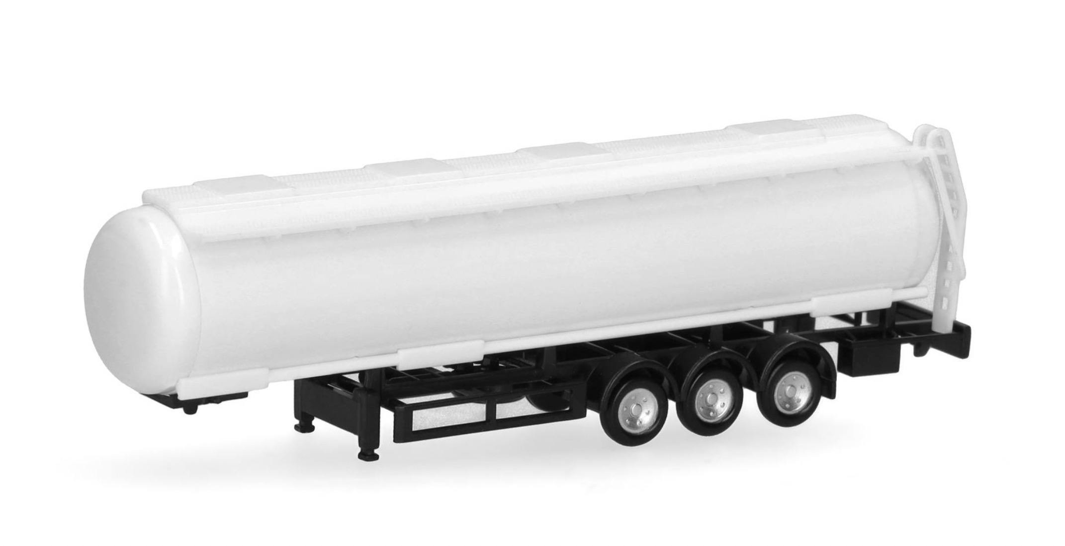 N Scale - Herpa - 086141 - Tractor-Trailer, Tank - Undecorated