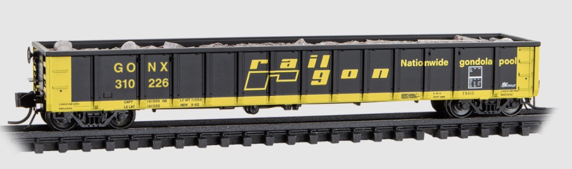 N Scale - Micro-Trains - 170 00 011 - Gondola, 52 Foot 6 Inch, Mi...