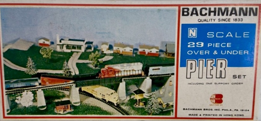 N Scale - Bachmann - 7532 - Accessories, Bridge / Pier - Bridges ...