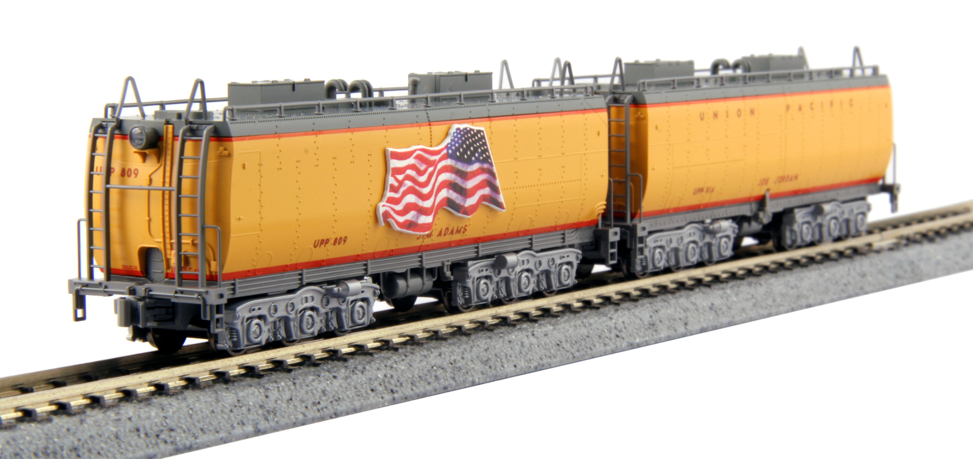 N Scale Kato 10 706 3 Tender Steam Union Pacific 2 Pac 
