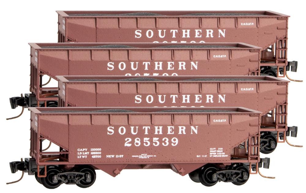 Z Scale - Micro-Trains - 533 51 120 - Open Hopper, 2-Bay, Offset ...