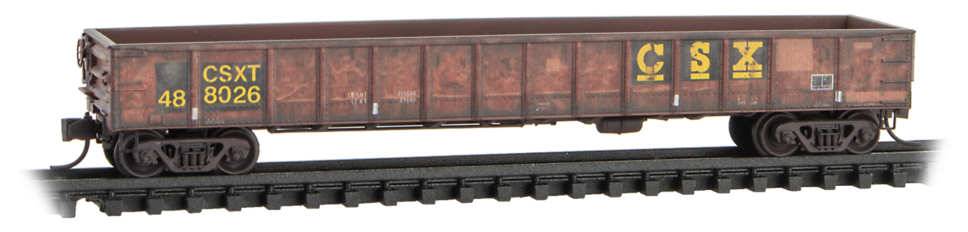 Z Scale - Micro-Trains - 105 44 820 - Gondola, 50 Foot, Steel - C...